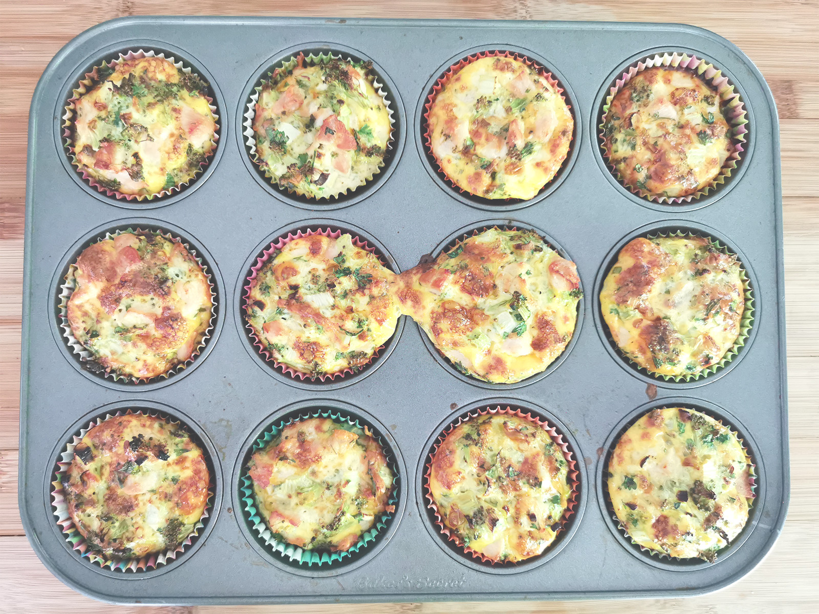 Mini-frittatas à la dinde - Zaz Cuisine